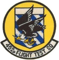 USAF 0451-0460 - 452d Flight Test Squadron - US Military Patches
