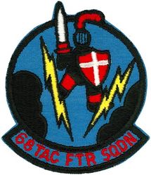 USAF 0066-0070 - 68th Tactical Fighter Squadron - US Military Patches