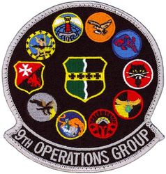 USAF 0009 - 9th Operations Group Gaggle - US Military Patches