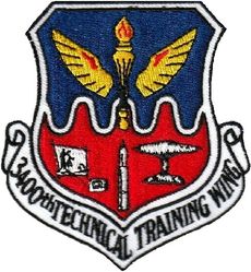 USAF 3000-3999 - 3400th Technical Training Wing - US Military Patches
